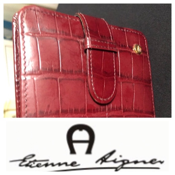 Etienne Aigner | Bags | Vintage Etienne Aigner Leather Bifold Photo ...